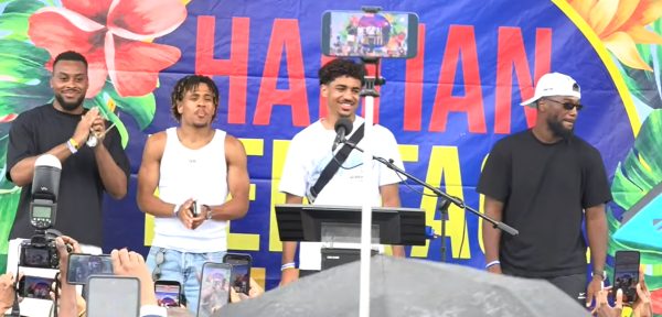Haitian Soccer Fans Brave Rain to Welcome National Team Stars in South ...